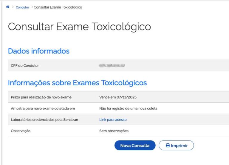 Saiba quando fazer o Toxicológico Periódico - Exame Toxicológico